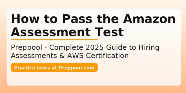 How to Pass the Amazon Assessment Test | Prep Pool Education